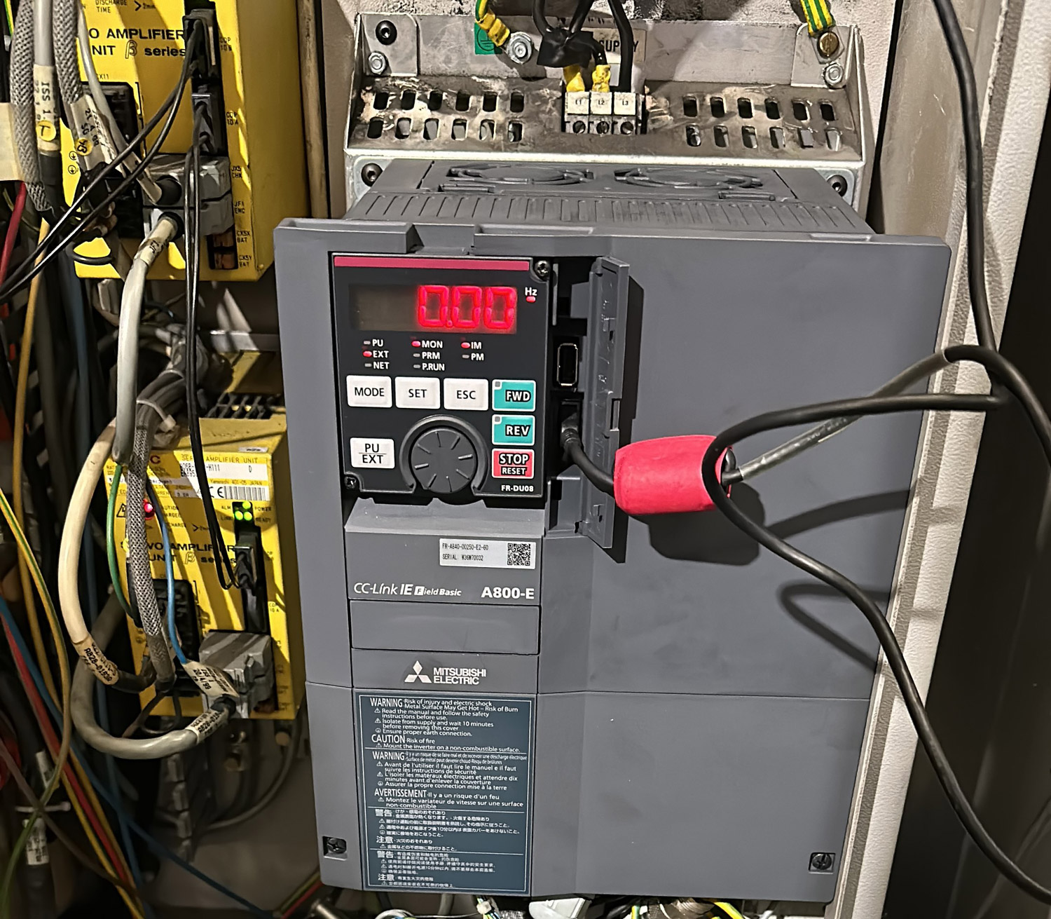 Mitsubishi Main Spindle Drive Upgrade